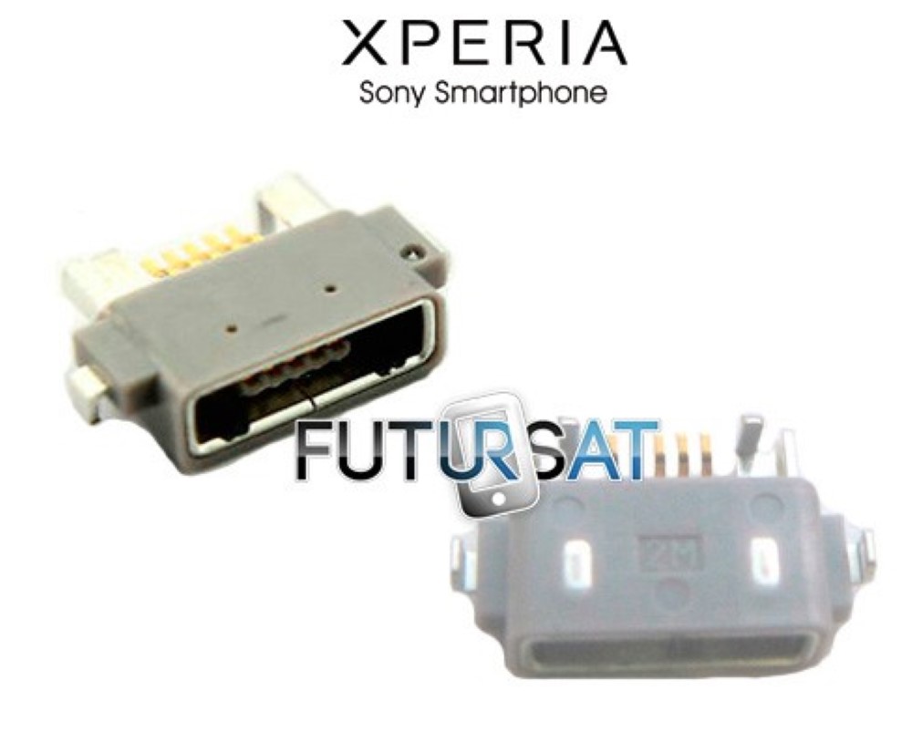 Conector Sony Xperia Z L36h V U Arc Dock de Carga micro USB | Tienda Futursat